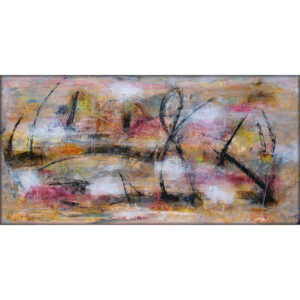 Moderne små og store malerier i flotte farverige designs ️